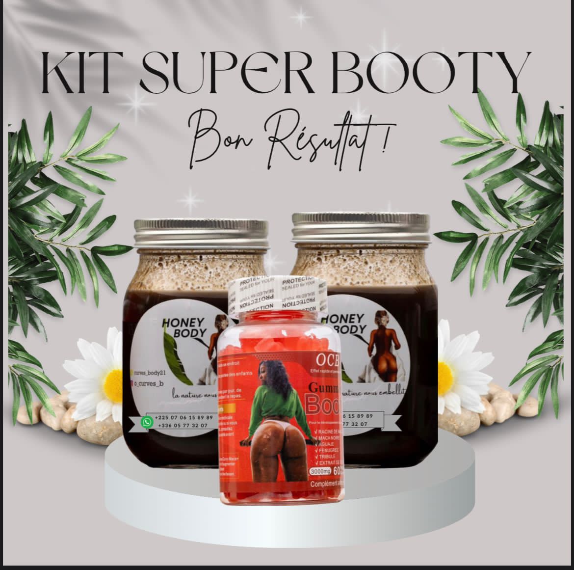 Organic Curves Body | KIT SUPER BOOTY